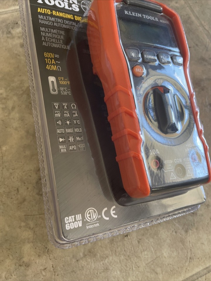 Klein Tools MM400 600V Digital Multimeter 92644690211 | eBay