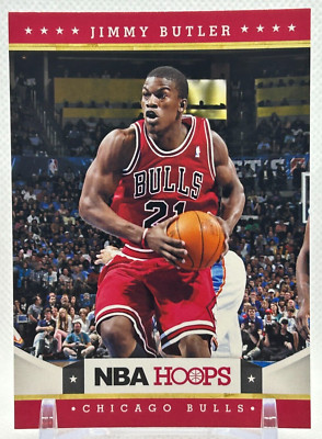 2012 NBA Hoops Basketball - Jimmy Butler #249 - ROOKIE Card! Chicago ...