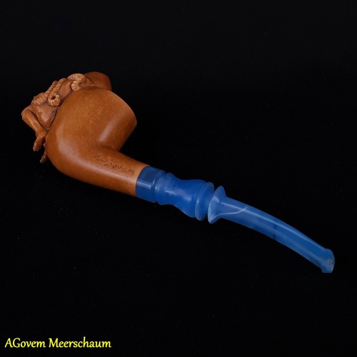 Davy Jones Block Meerschaum Pipe, Smoking Pipe, Pipa de tabaco, La Pipa ...