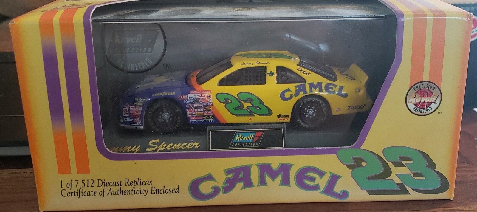 Revell NASCAR 1997 Camel Ford Thunderbird # 23 Jimmy Spencer 1:43 Scale ...
