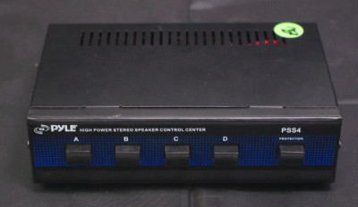 Pyle PSS4 - 4 Channel High Power Stereo Speaker Selector Used | eBay