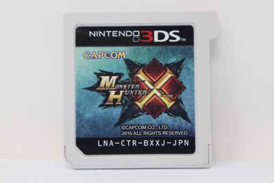 Monster Hunter X Cross (Japanese Ver.) - Nintendo 3DS (Region Locked ...