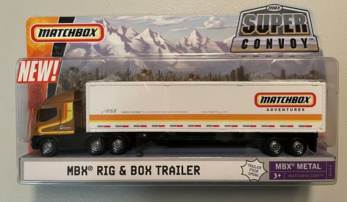 Matchbox Super Convoy MBX Rig & Box Trailer 2009 VHTF | eBay