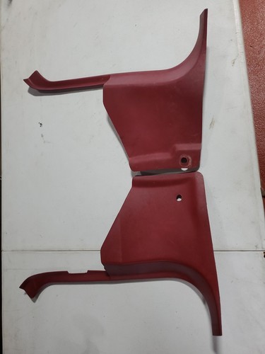 1974-78 Ford Mustang II Red Kick Panels Driver + Passenger Side OEM ...