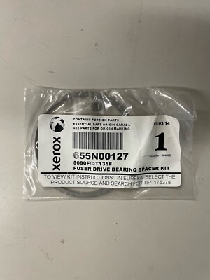 Xerox Fuser Drive Bearing Spacer Kit #655N00127 | eBay
