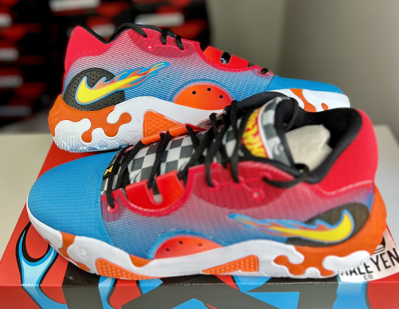NEW Nike PG 6 Hot Wheels | Men Sizes 7.5 - 15 | DH8446-400 | eBay