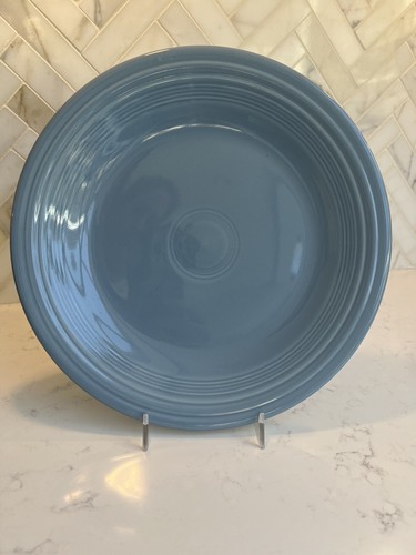 Fiesta® 10.5" Round Dinner Plate | Sky Blue Powder LEAD FREE Great ...