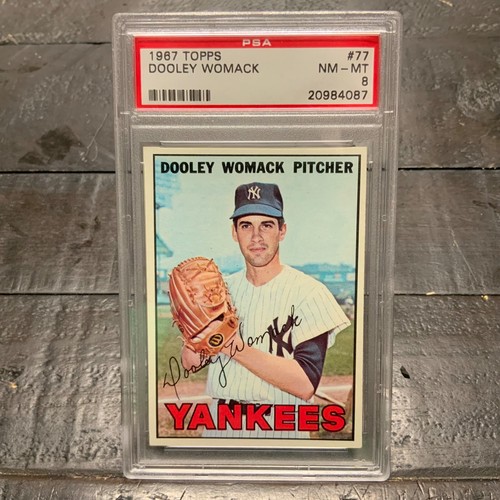 1967 Topps Dooley Womack #77 *Yankees* PSA 8 NM-MT | eBay