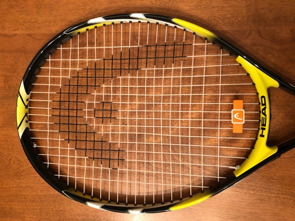 Head Tour Pro Tennis Racquets Yellow and Black 4 3/8" Grip 3 EUC Very ...
