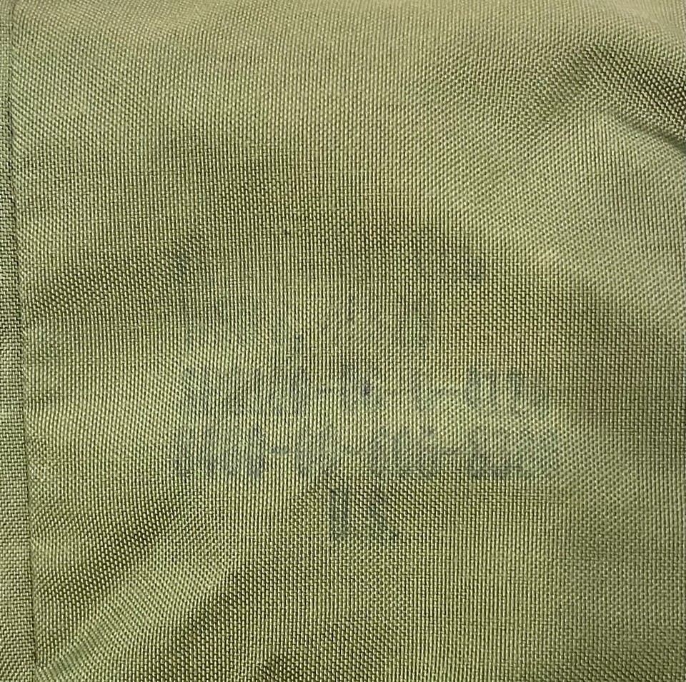 USGI Helmet Kit Bag Flyers Kit Bag OD Green Nylon Flight Duffle Bag EXC ...