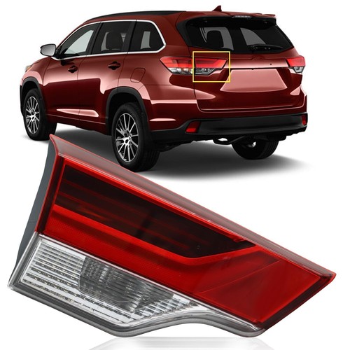 Left Inner Tail Light Fit for 2017 2018 2019 Toyota Highlander, LED ...