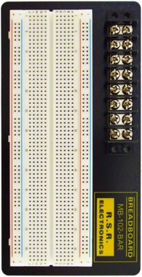 830 Point Solderless Breadboard with 8 Position Terminal Block | eBay