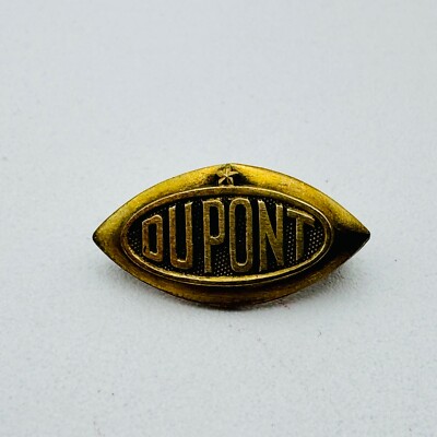 Vintage 14K Yellow Gold DuPont Company Employee Service Pin 2.6 gr RARE ...