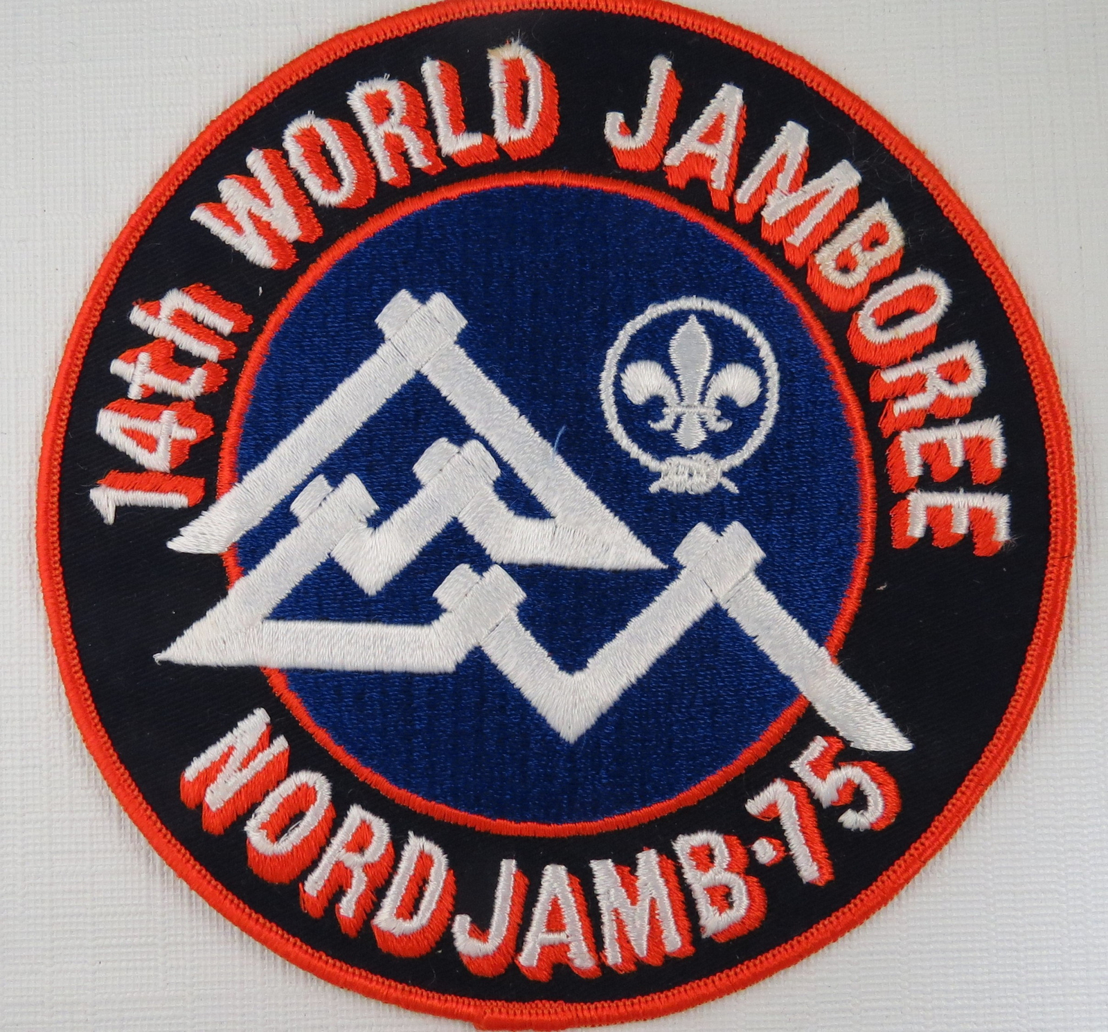 1975 14th World Scout Jamboree ORG Bdr. 6X6 [JX160] | eBay