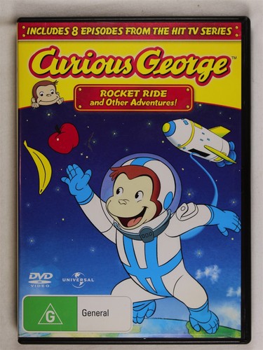 Curious George - Rocket Ride and Other Adventures : Vol 2 (DVD, 2007 ...