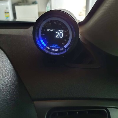 52mm OLED Boost/Pressure Gauge, -30 to 40PSI, High Quality, Warranty ...
