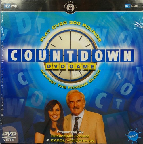 Countdown DVD Game ITV by Upstarts! - (12yrs+) ~ NEW & SEALED ...