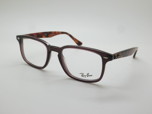 NEW Authentic Ray Ban RB 5353 5628 Opal Brown/Purple Havana 50mm RX ...