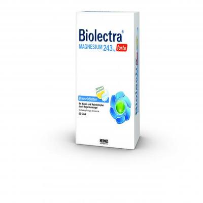 BIOLECTRA Magnesium 243 forte Zitrone Brausetabletten 60St PZN: 6716372 ...