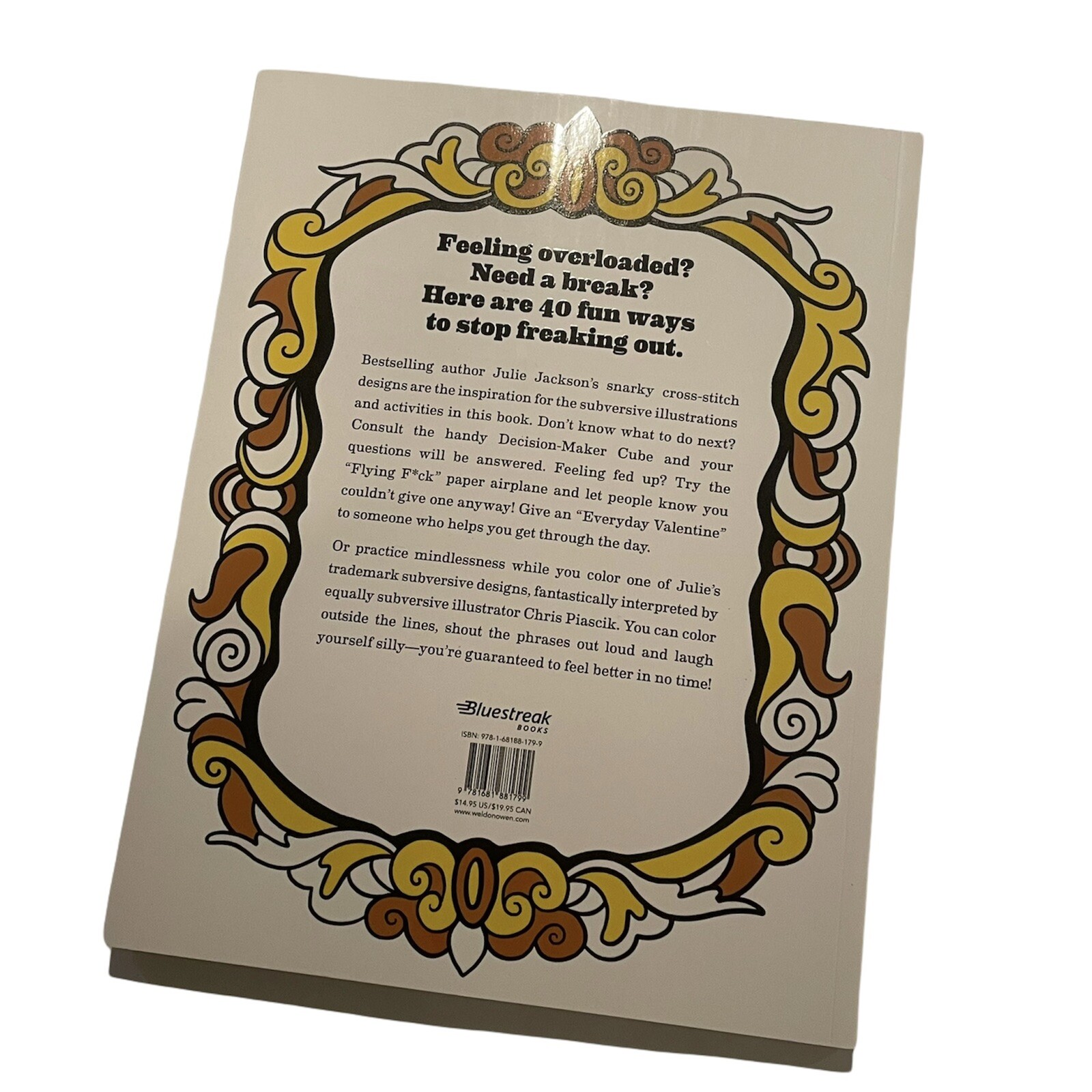 Subversive Cross Stitch Coloring and Activity Book : 40 Ways to Stop ...