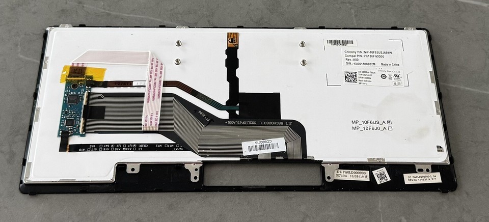 Dell Latitude E6430 Genuine Laptop Backlit Keyboard w/ Cable XMRJV | eBay