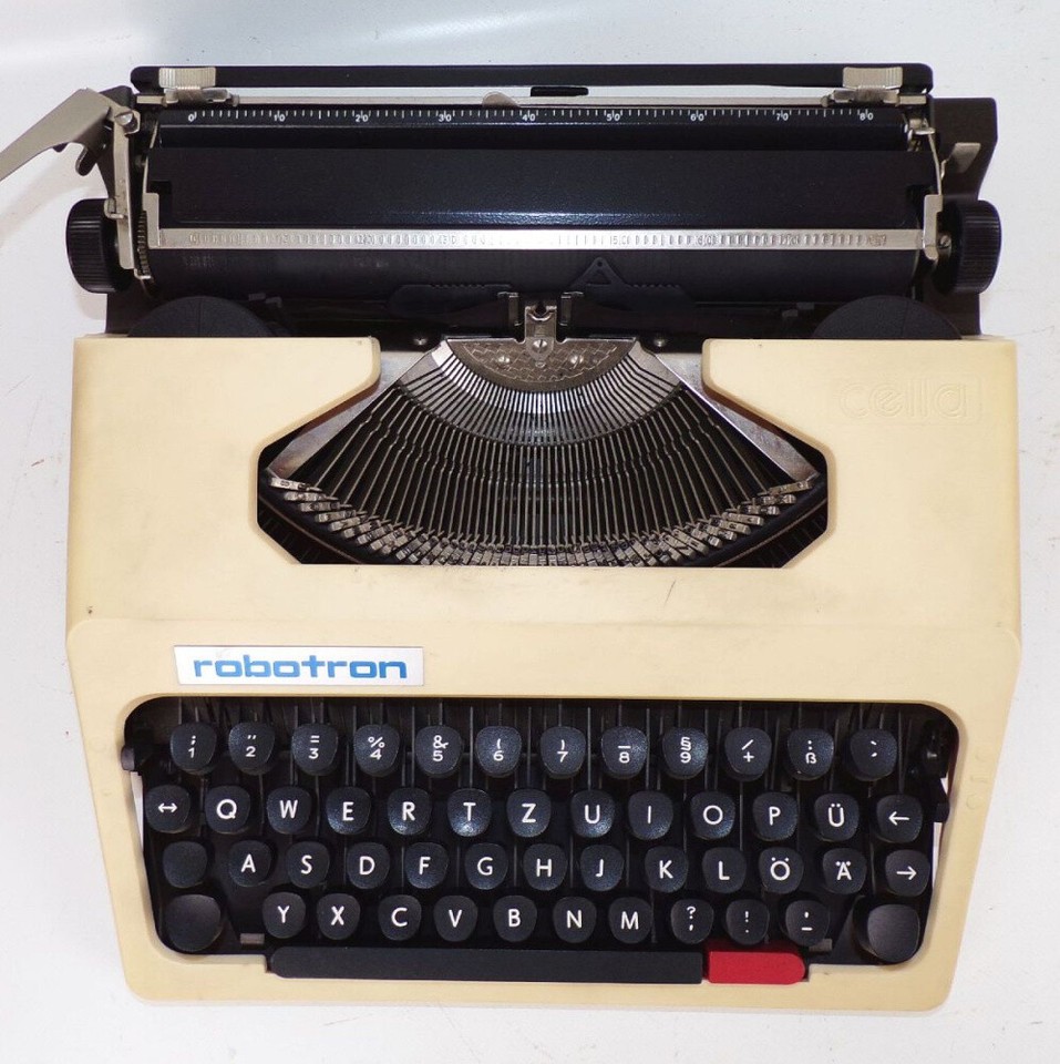 Robotron S1001 Typewriter Retro Look Typewriter | eBay