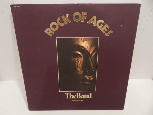 THE BAND Rock of Ages 1972 Capitol trifold RL Ludwig Press 2 LP Double ...