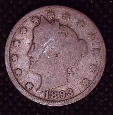 1893 Liberty Nickel V 5(C) Early Date #032 | eBay