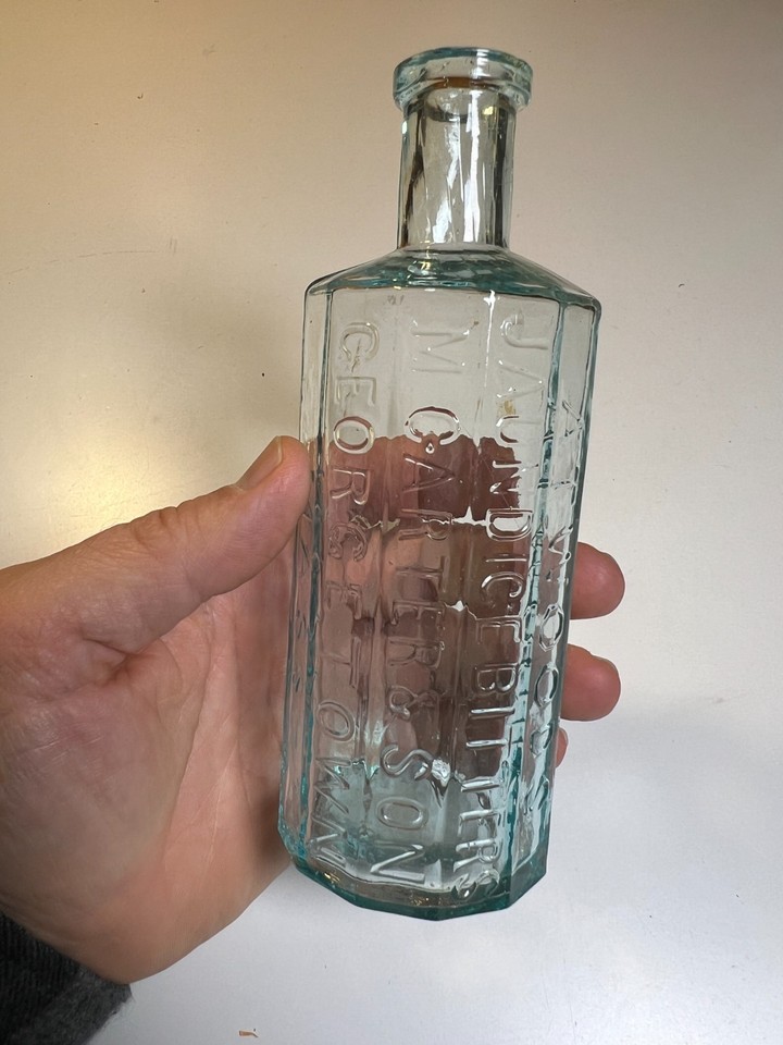 Antique Atwood’s Jaundice Bitters Bottle McCarter & Son Georgetown ...