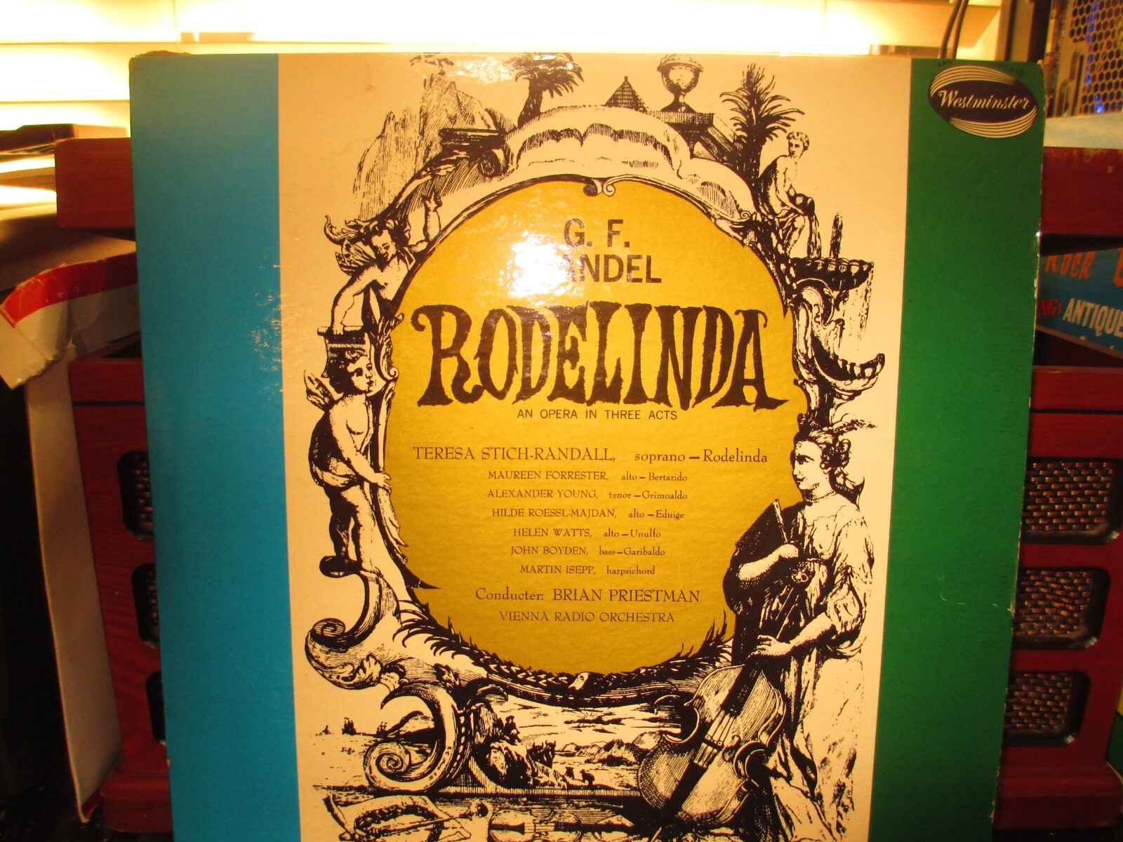 Handel: Rodelinda Stich-Randall/Forrrester/Young/Priestman Westminster ...