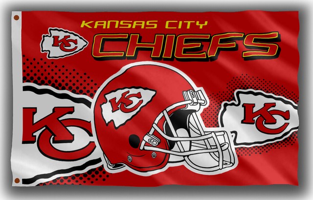 Kansas City Chiefs Football Team Memorable Flag 90x150cm 3x5ft Best ...
