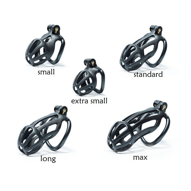 Male Cobra Chastity Cage Device 6 Colors Men Resin Mamba Lock Belt 5 ...