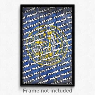 Prague Nebraska Poster (NE City Souvenir 11x17 Town Print) | eBay