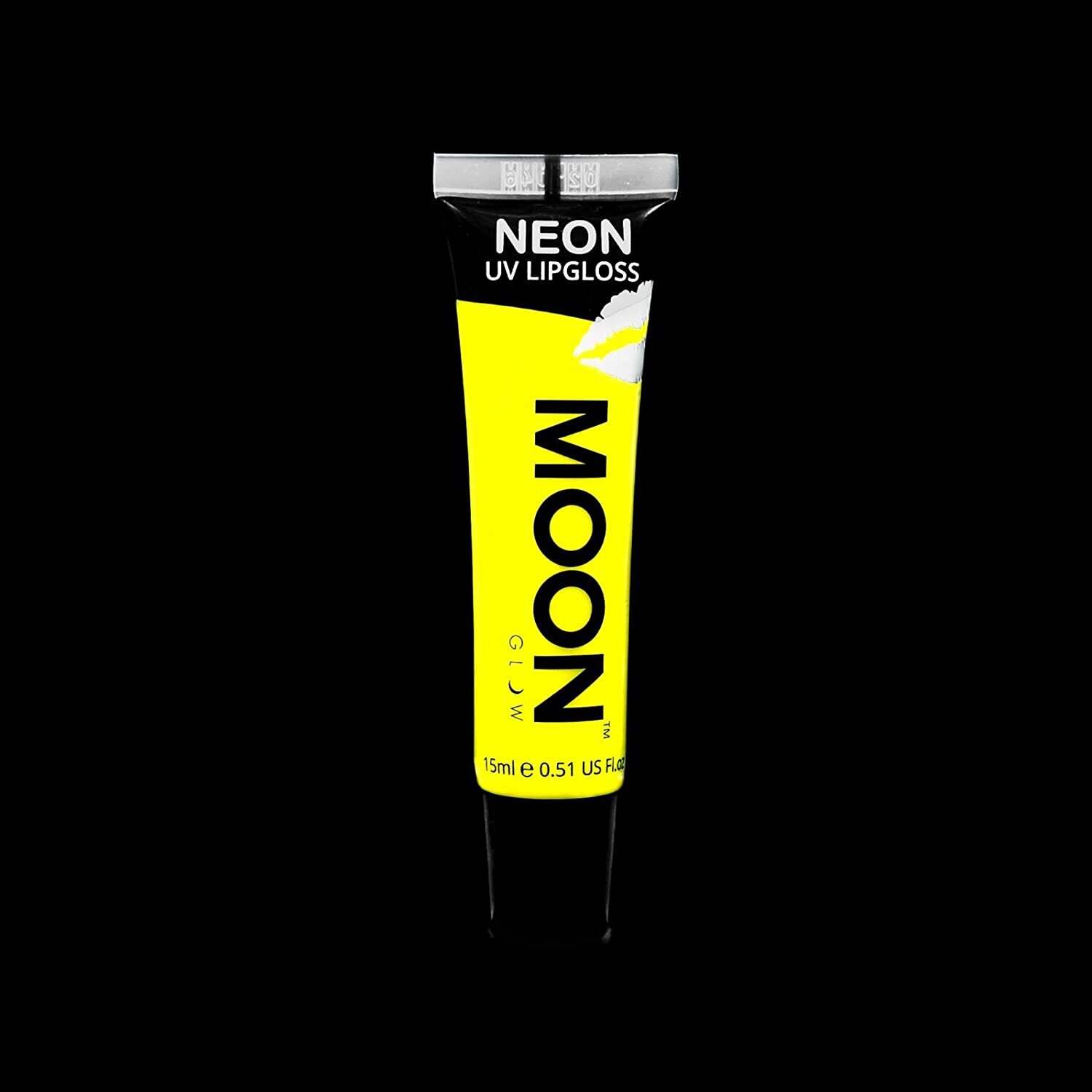 Moon Glow - Neon UV Lip Gloss 15ml Yellow Banana Scented and glows ...