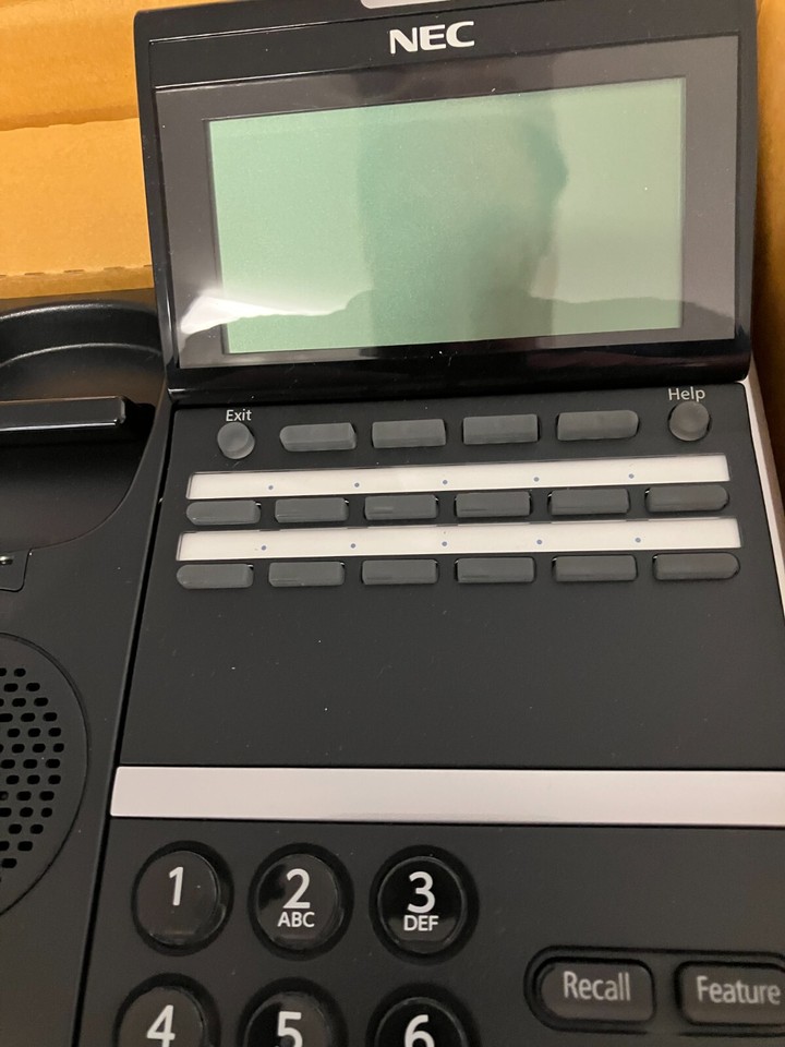 NEC DT-Z-12D digital telephone, black, NEW | eBay