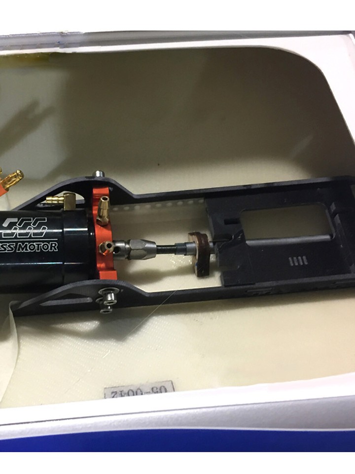 DIA. 28/29mm Brushless Motor Mount Holder Servo Mount Kit for RC Boat ...