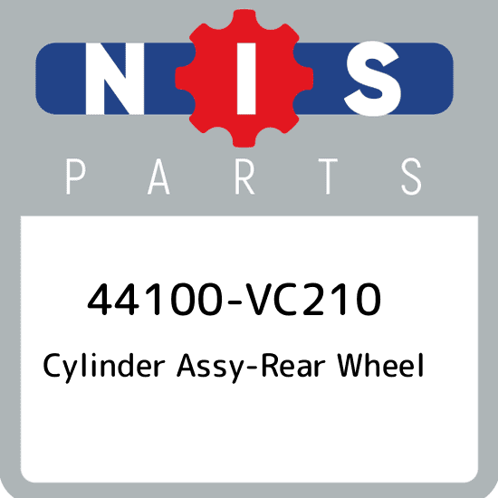 44100-VC210 Nissan Cylinder assy-rear wheel 44100VC210, New Genuine OEM ...