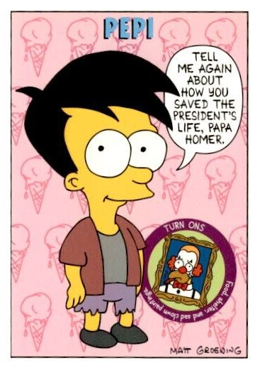 1994 Skybox Simpsons Series 2 Character Cards Pepe #S 34 | eBay