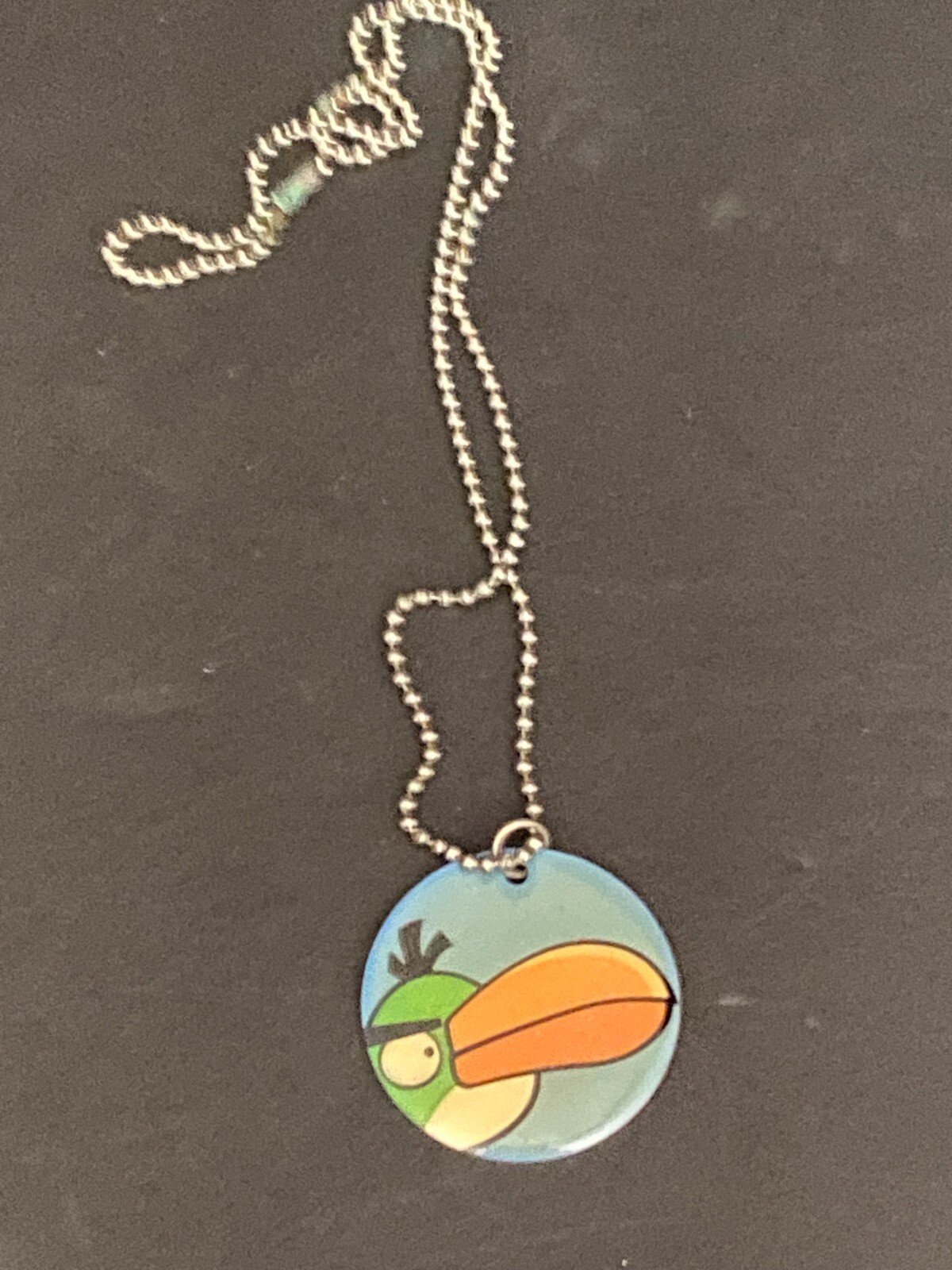 2012 Angry Birds Key Chain / Necklace Rovio Entertainment 1 1/2 inch ...