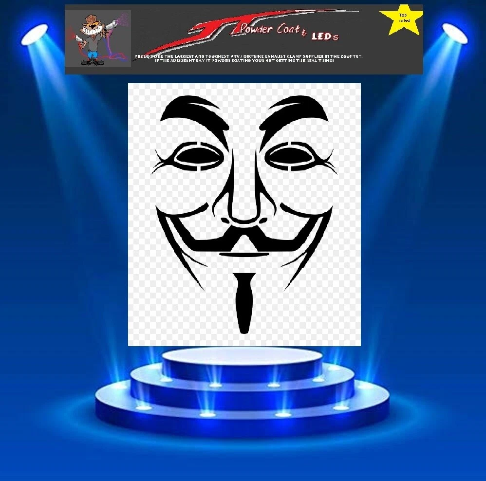 Vendetta Mask Stencil