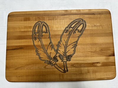 Feathers Cutting Board 12" x 18" | eBay