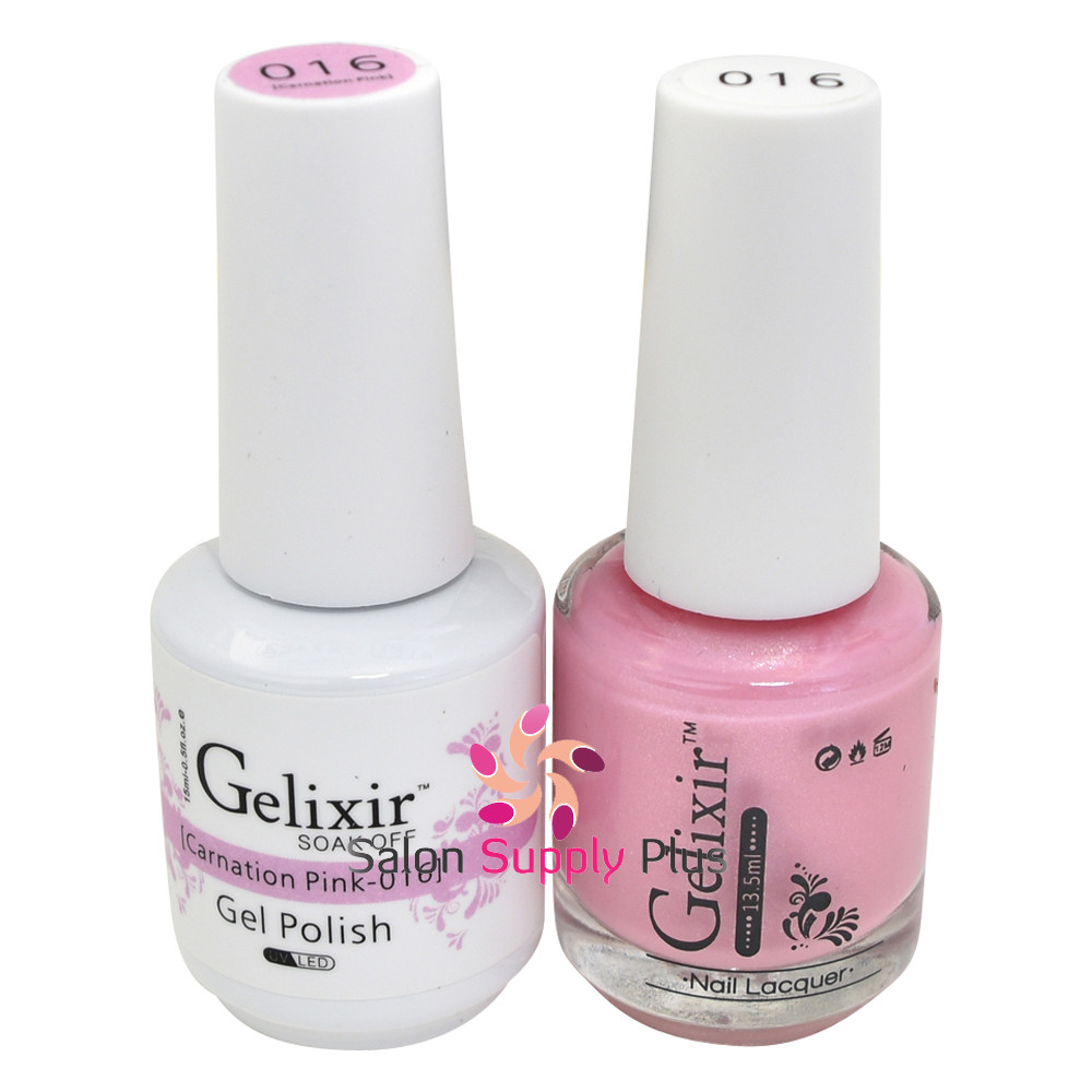 GELIXIR Soak Off Gel Polish Duo Set (Gel + Matching Lacquer) - 016 | eBay