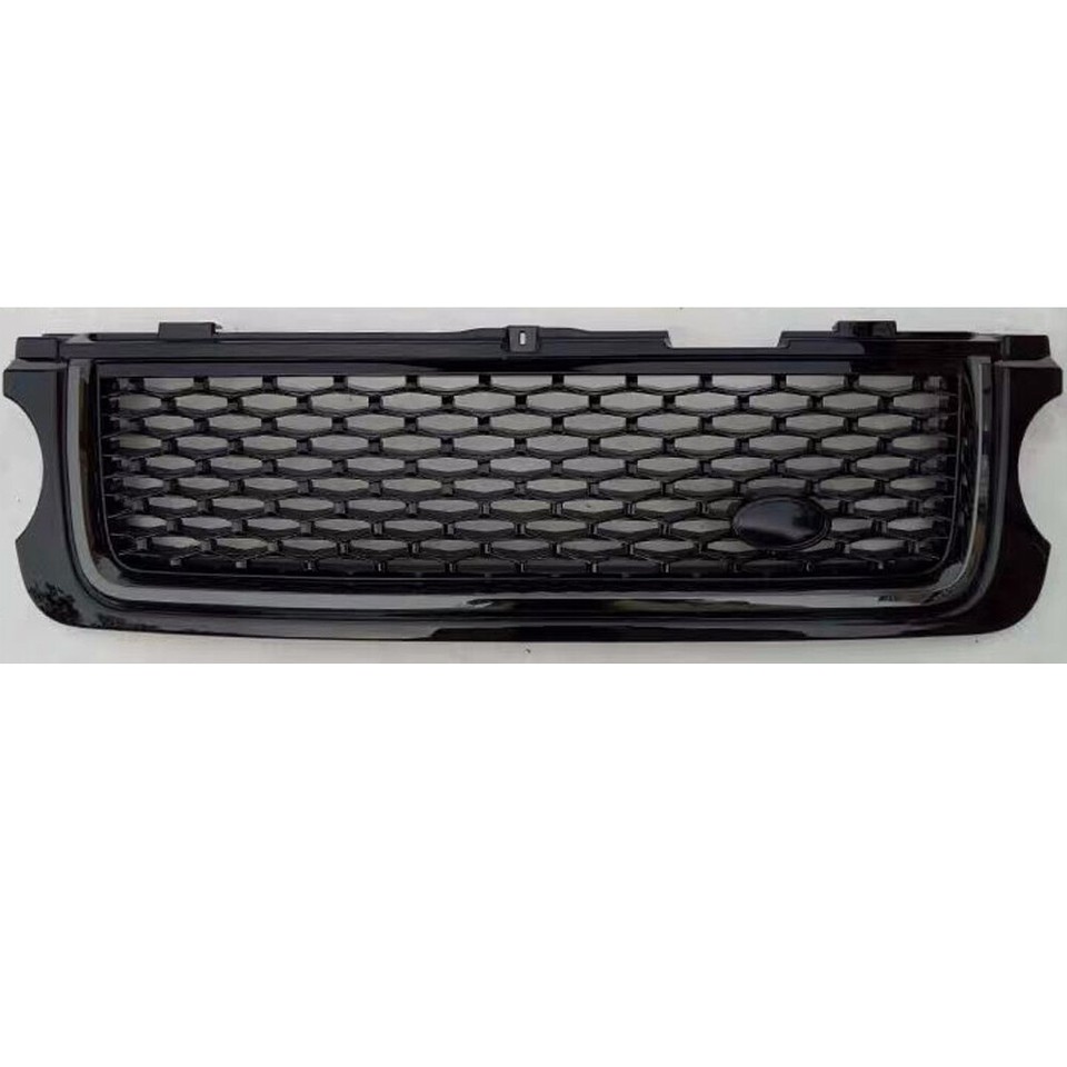 For Land Rover Range Rover L322 2010 2011 2012 Front Grille Upper Black ...