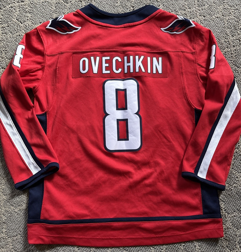 Alex Ovechkin Washington Capitals Captain Fanatics Youth L/XL Jersey | eBay
