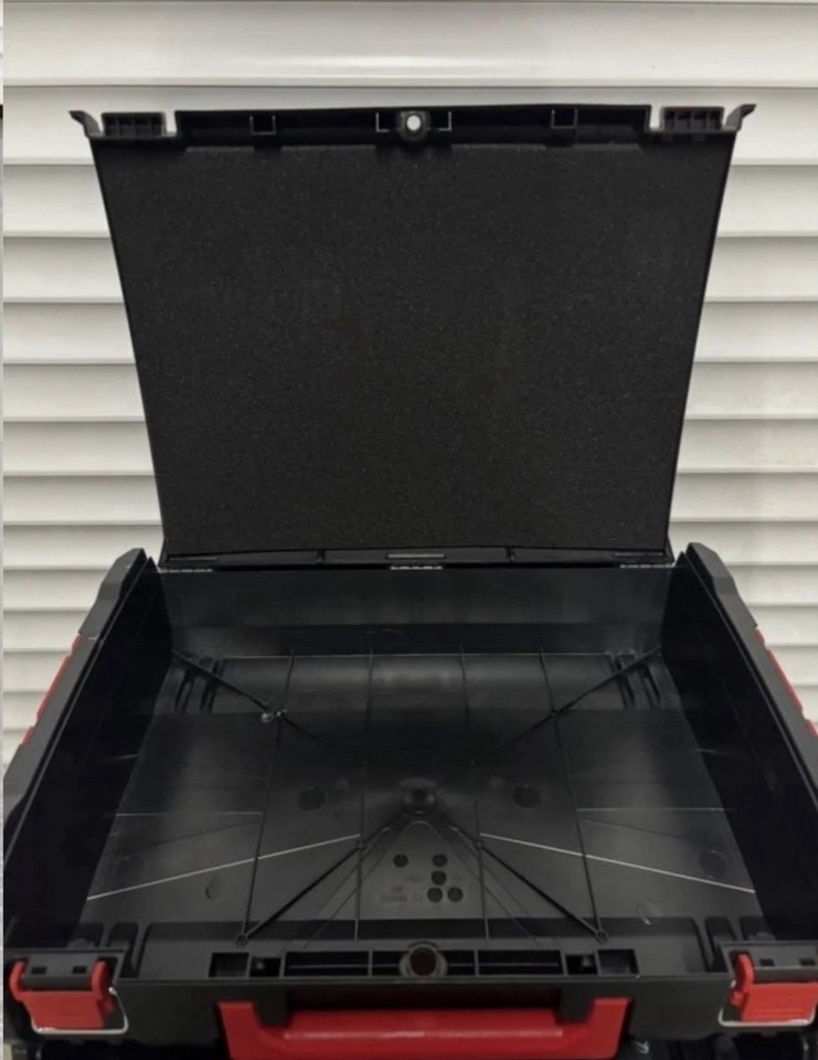 Milwaukee Dynacase Heavy Duty Stackable Carry Case Organiser Toolbox ...