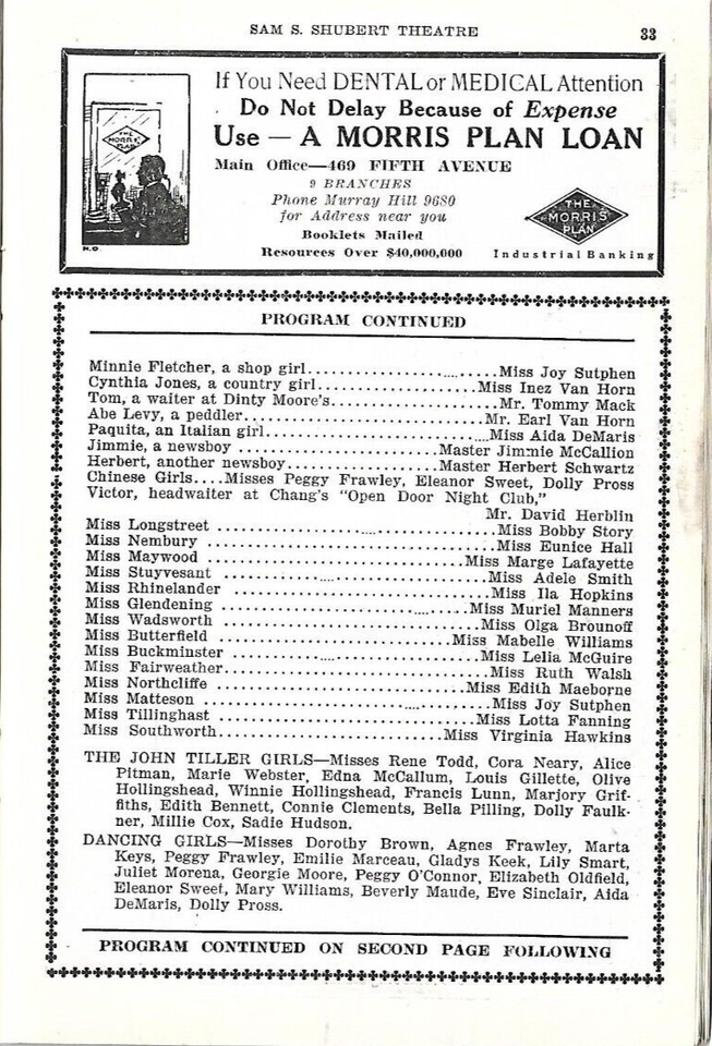 Irene Dunne, Leon Errol in "Yours Truly" 1927l/Raymond Hubble, Anne ...