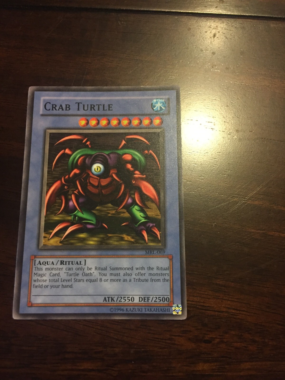 Yugioh: Crab Turtle - MRL-069 - Magic Ruler - NM/MINT | eBay