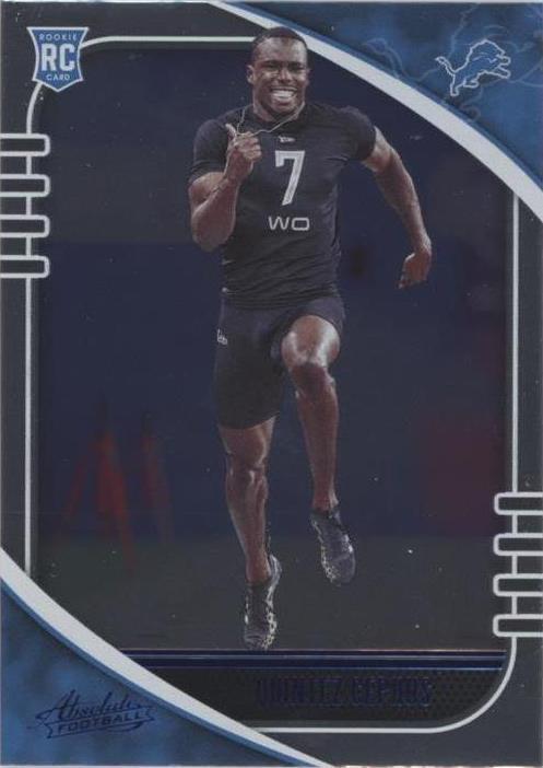 2020 Panini Absolute - Rookie Quintez Cephus #187 Blue (RC) for sale ...