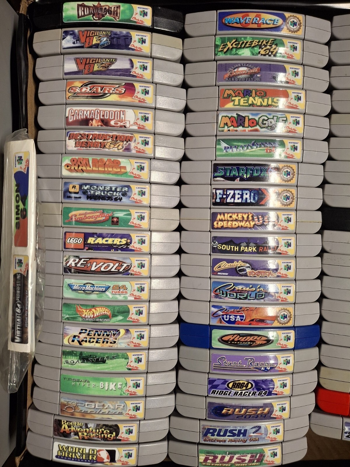 Holy Grail Lot Of 187 N64 Nintendo 64 Games! Rares Included! Best Of ...