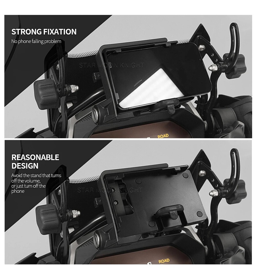 USB Navigation GPS Phone Charger Mount Stand For BMW F750GS R1250GS ...